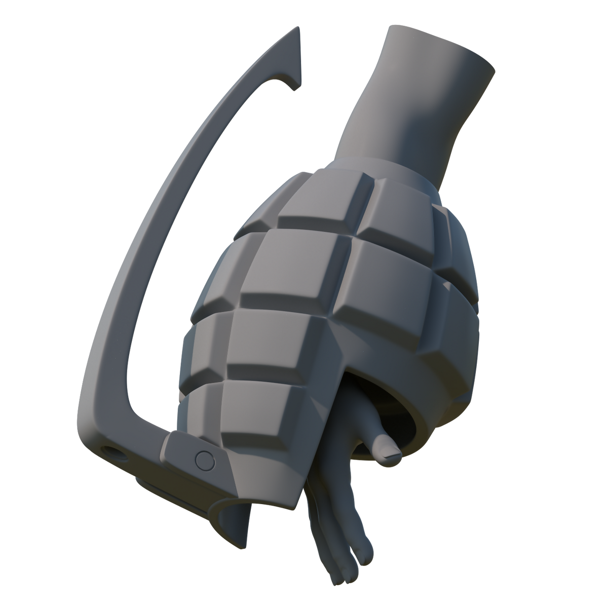 Bakugo Grenade Gauntlets - My Hero Academia 3D Print Model – Wireframe