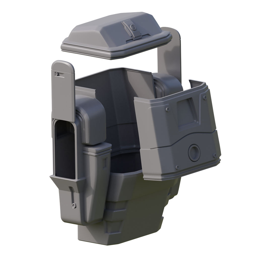 Halo 3 ODST "We Are ODST" Backpack 3D Print Files – Wireframe