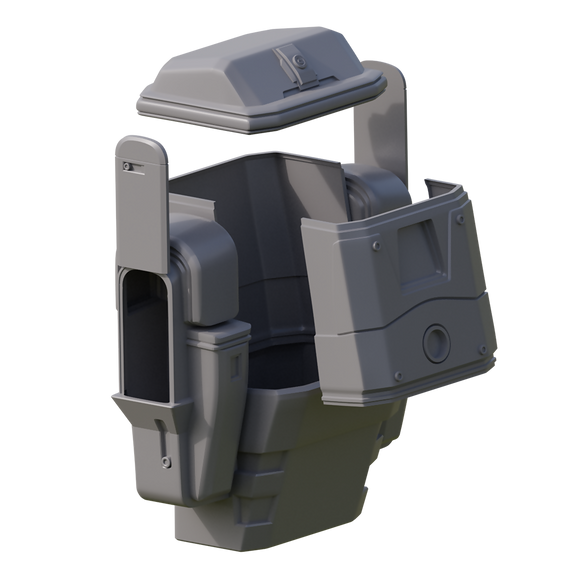 Halo 3 ODST "We Are ODST" Backpack 3D Print Files – Wireframe