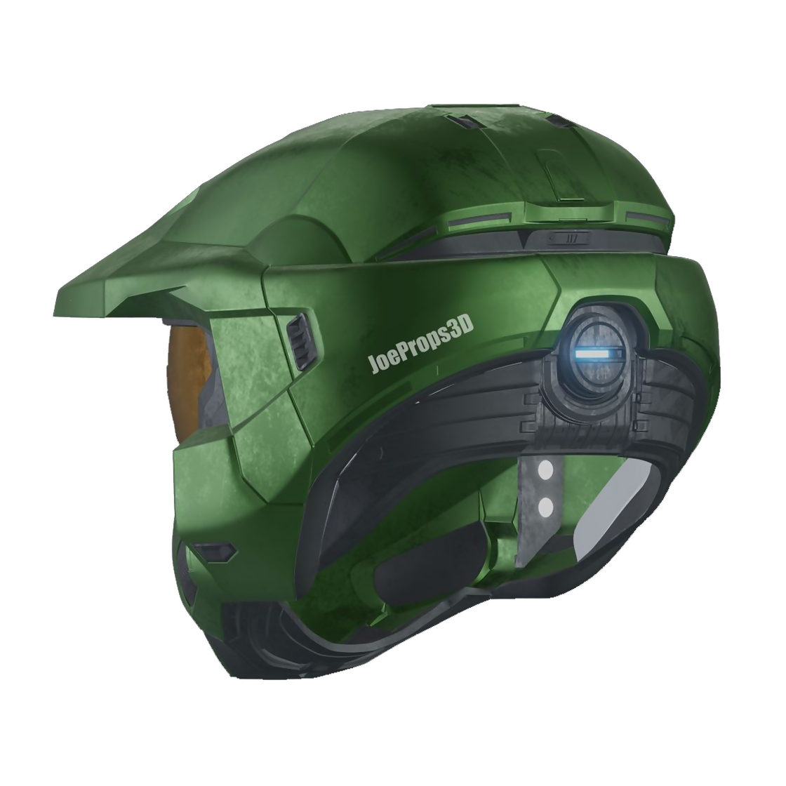 3D Printable Halo Infinite Master Chiefs Mark 6 GEN 3 Helmet STL File ...