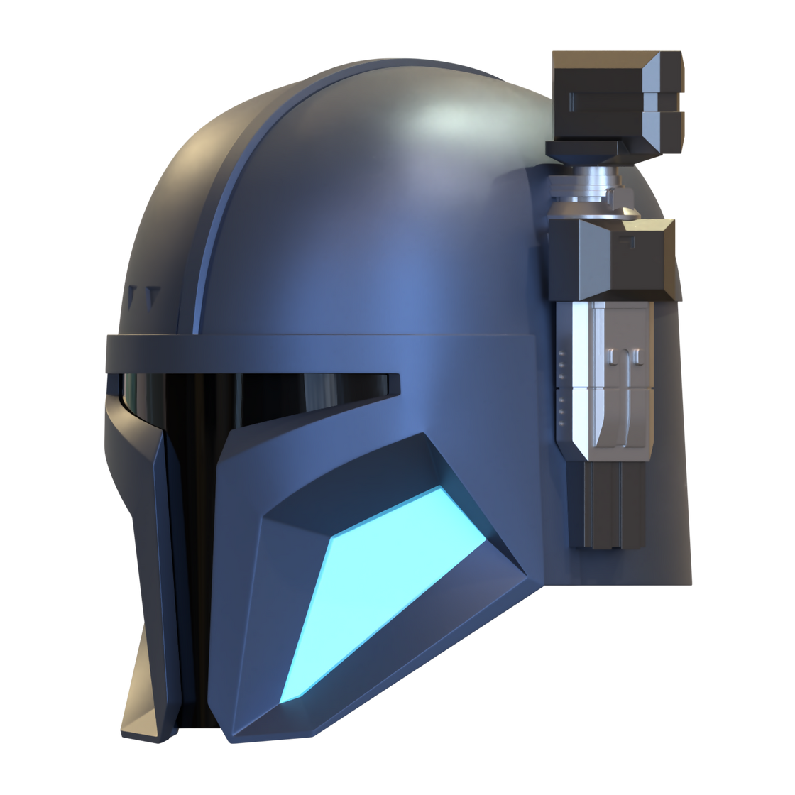 Paz Vizsla Helmet - 3D Print Model – Wireframe