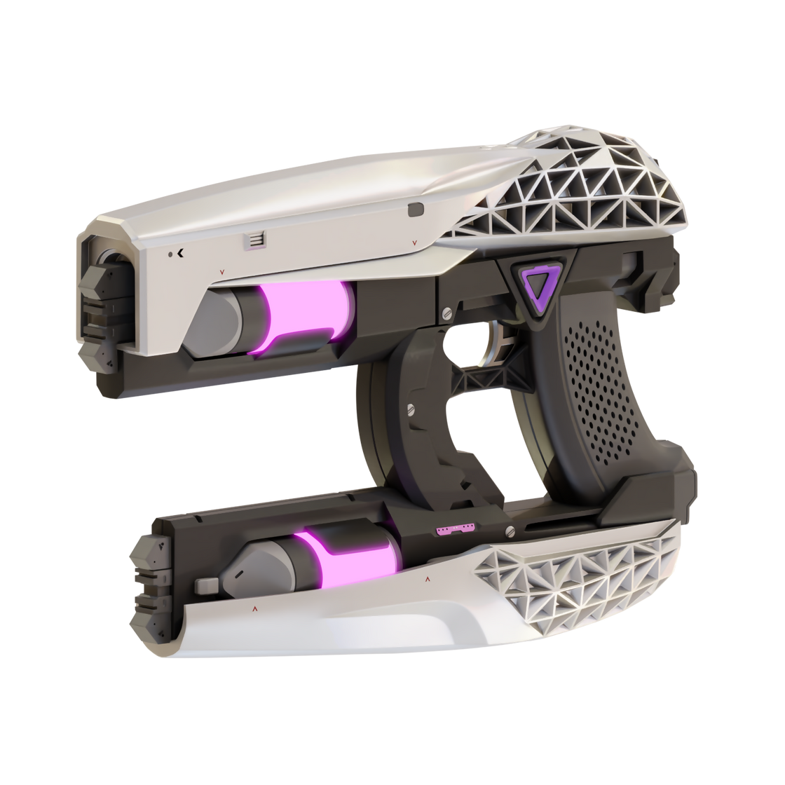 Star Lord Element Blaster - 3D Print Model – Wireframe