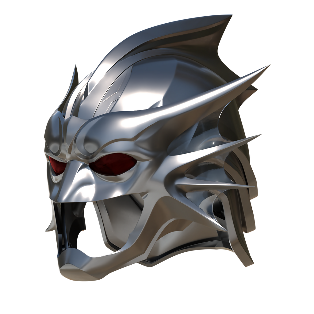 Ocean Master Helmet - 3D Print Model – Wireframe