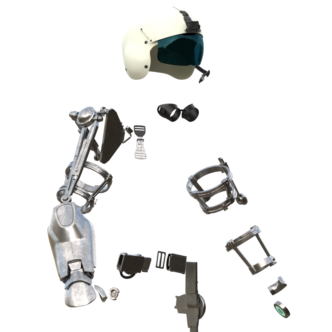 3D Printable Iron Man Makeshift Suit - 3D Print Model – Wireframe