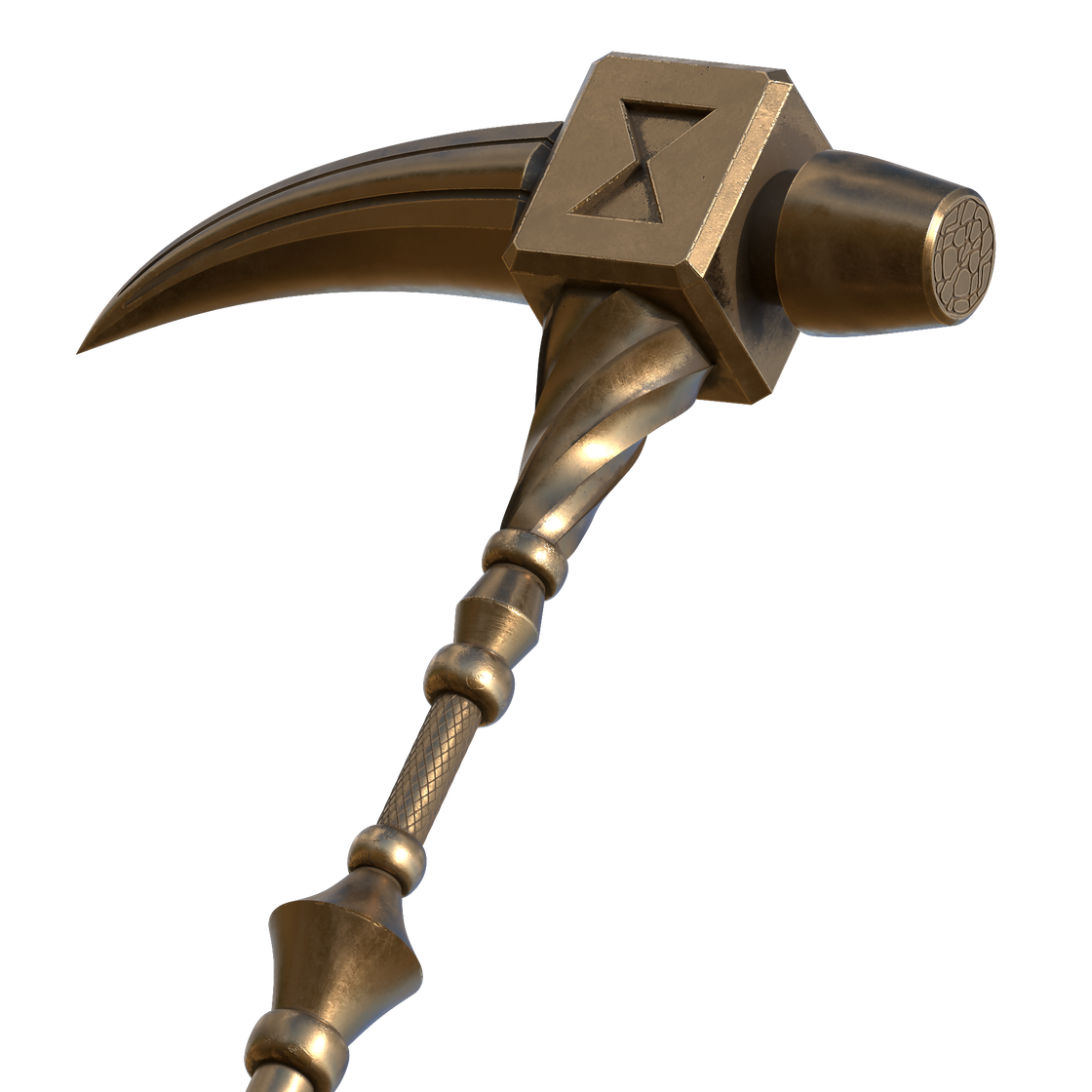 Diane's Hammer Gideon 3D Model – Wireframe