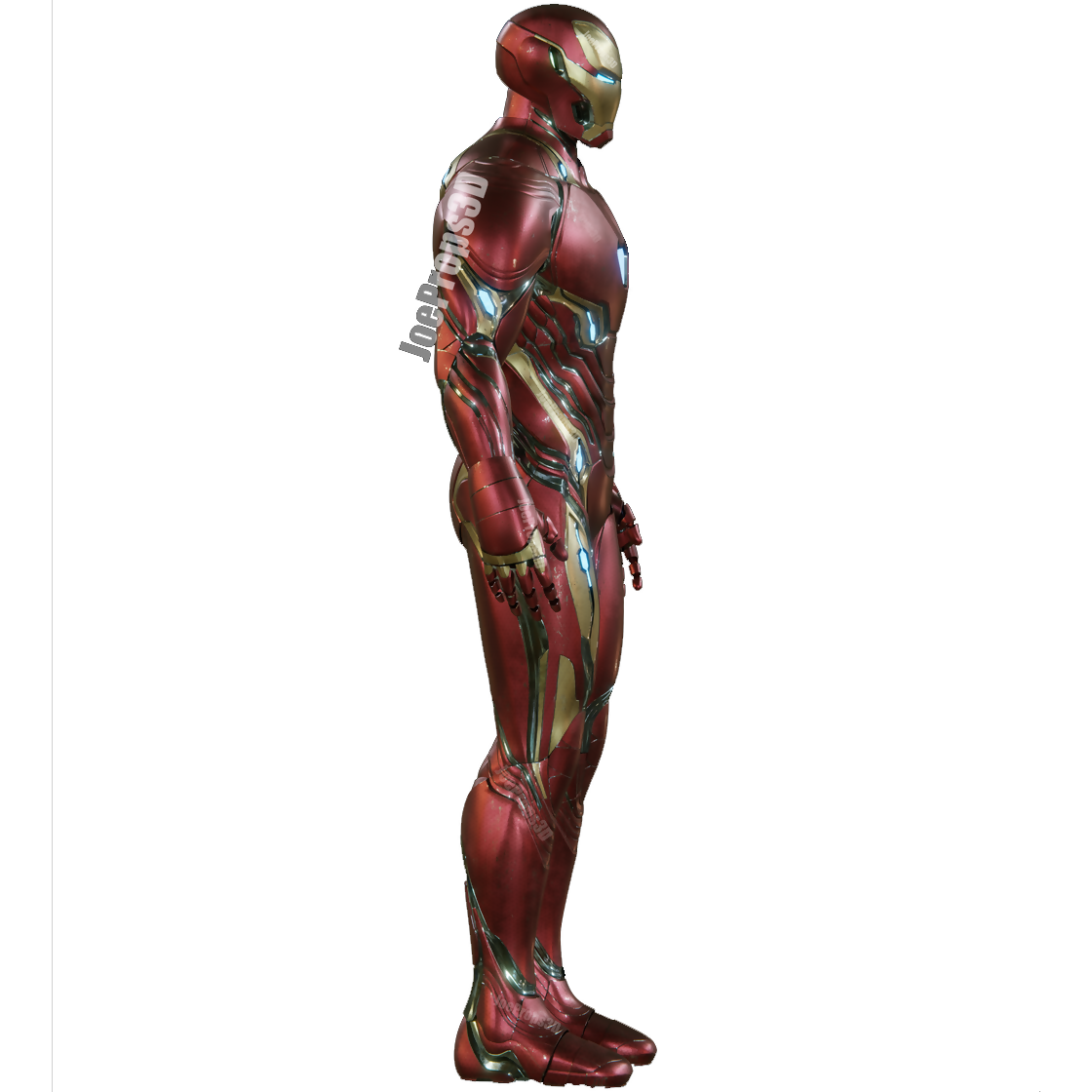 3D Printable Iron Man Mark 50 Full Suit STL File - JP3D – Wireframe