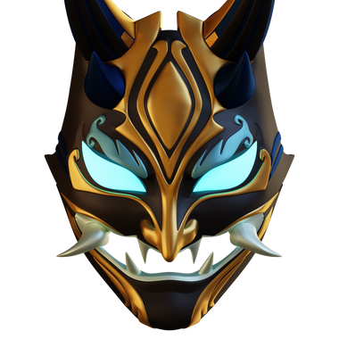 Genshin Impact Xiao Mask - 3D Print Model – Wireframe