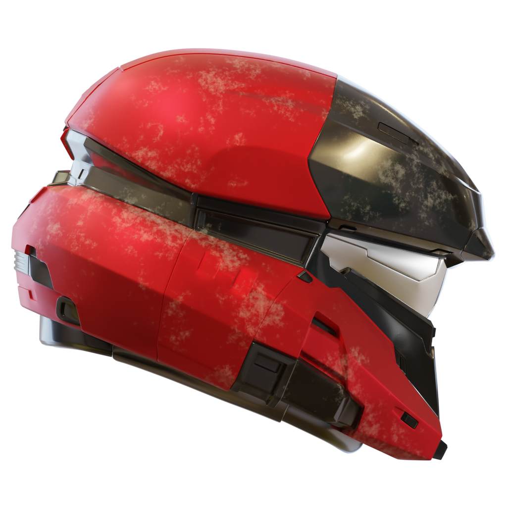 Halo Celox Mk7 Core Helmet 3d Print Model Wireframe