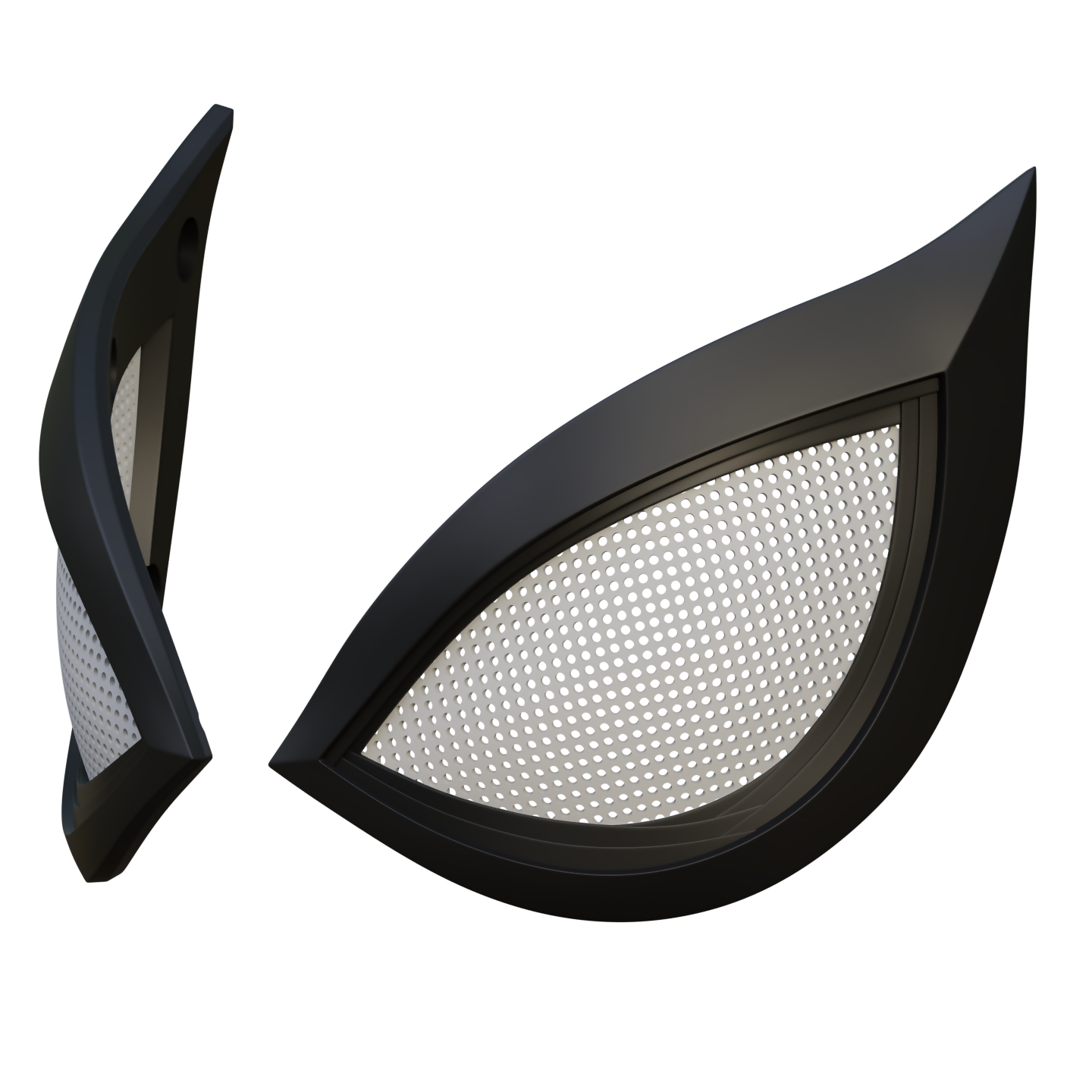 VEK3D Spider-Man advanced suit 2.0 Faceshell File – Wireframe