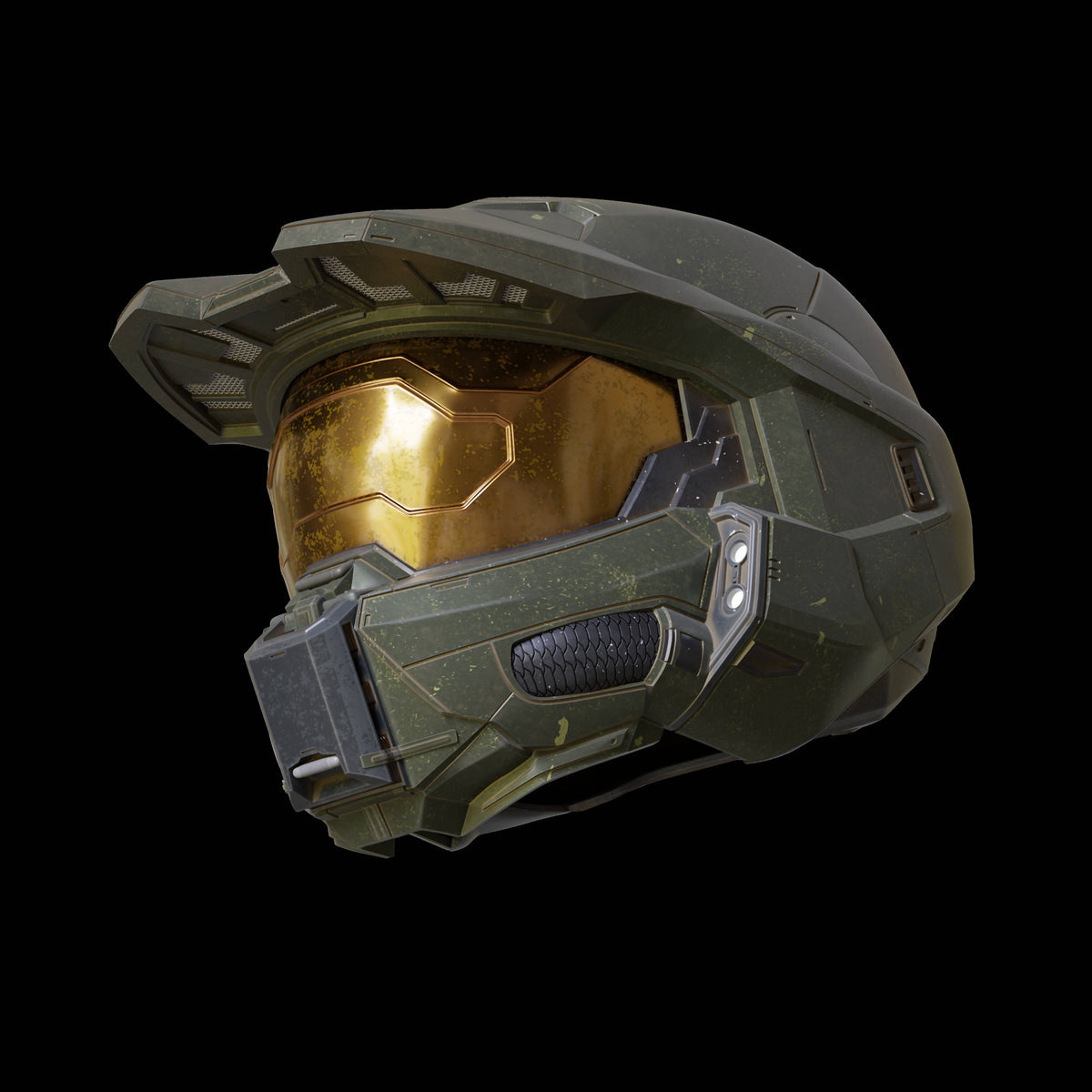 Halo The Series: Master Chief Helmet 3D Print Files – Wireframe