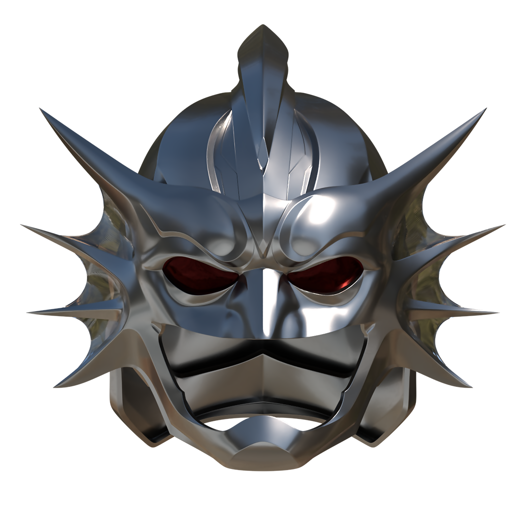 Ocean Master Helmet - 3D Print Model – Wireframe