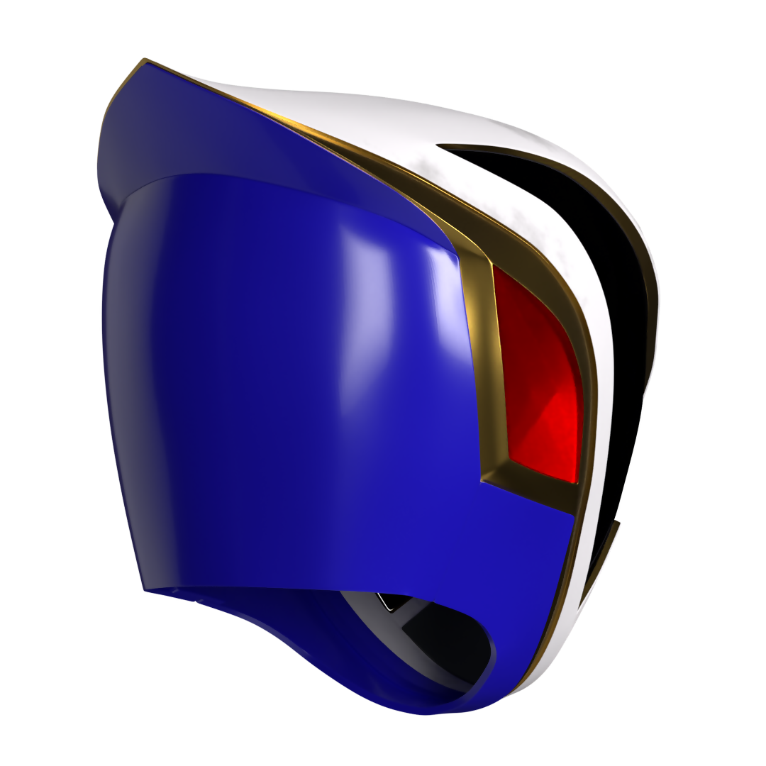 SPD Omega Ranger Helmet - 3D Print Model – Wireframe