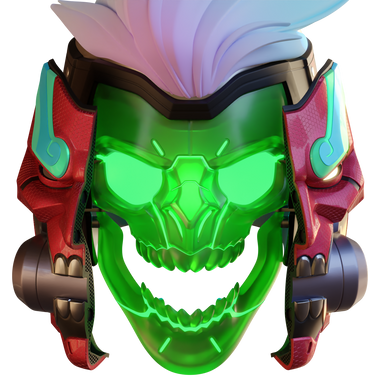 Motorized Overwatch Cyberdemon Genji Helmet - 3D Print Model – Wireframe