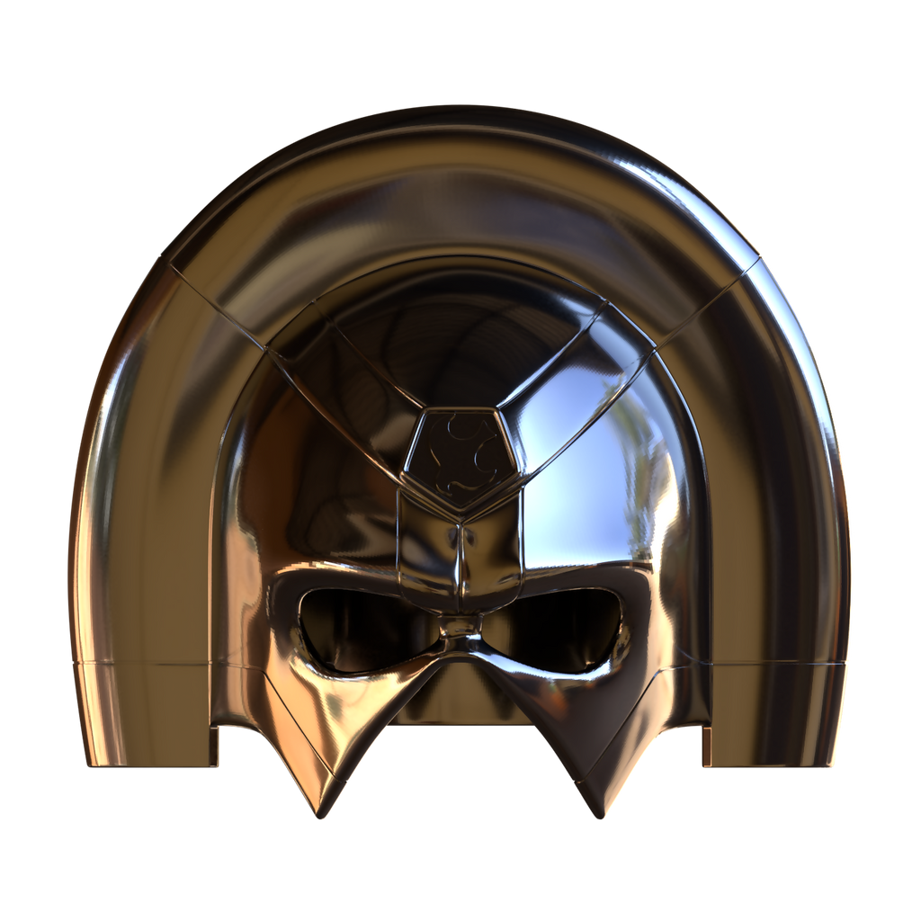 Peacemaker Screwdriver Helmet - 3D Print Model – Wireframe