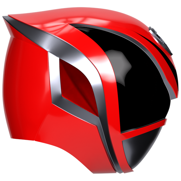 SPD Red Ranger Helmet - 3D Print Model – Wireframe