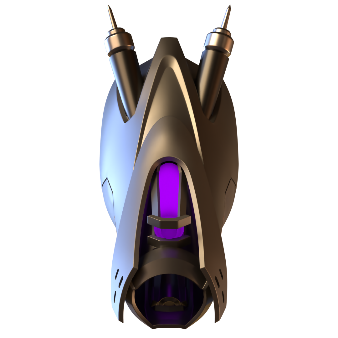 Widowmaker Gauntlet - 3D Print Model – Wireframe