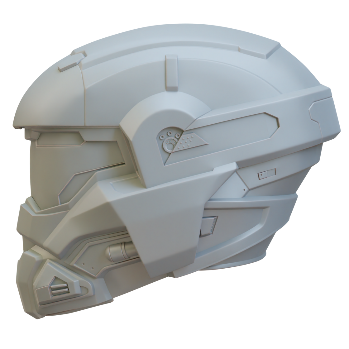 Halo Reach Commando "Carter" Helmet 3D Print Files – Wireframe