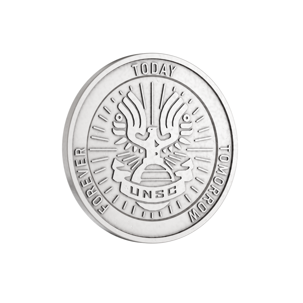 Halo The Series: UNSC Coin 3D Print File – Wireframe
