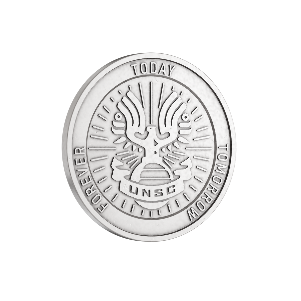 Halo The Series: UNSC Coin 3D Print File – Wireframe