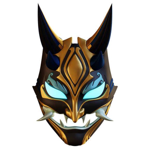 Genshin Impact Xiao Mask - 3D Print Model – Wireframe