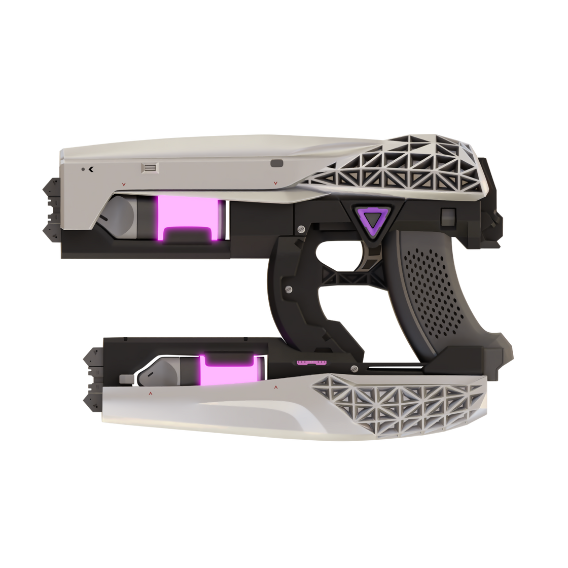 Star Lord Element Blaster - 3D Print Model – Wireframe