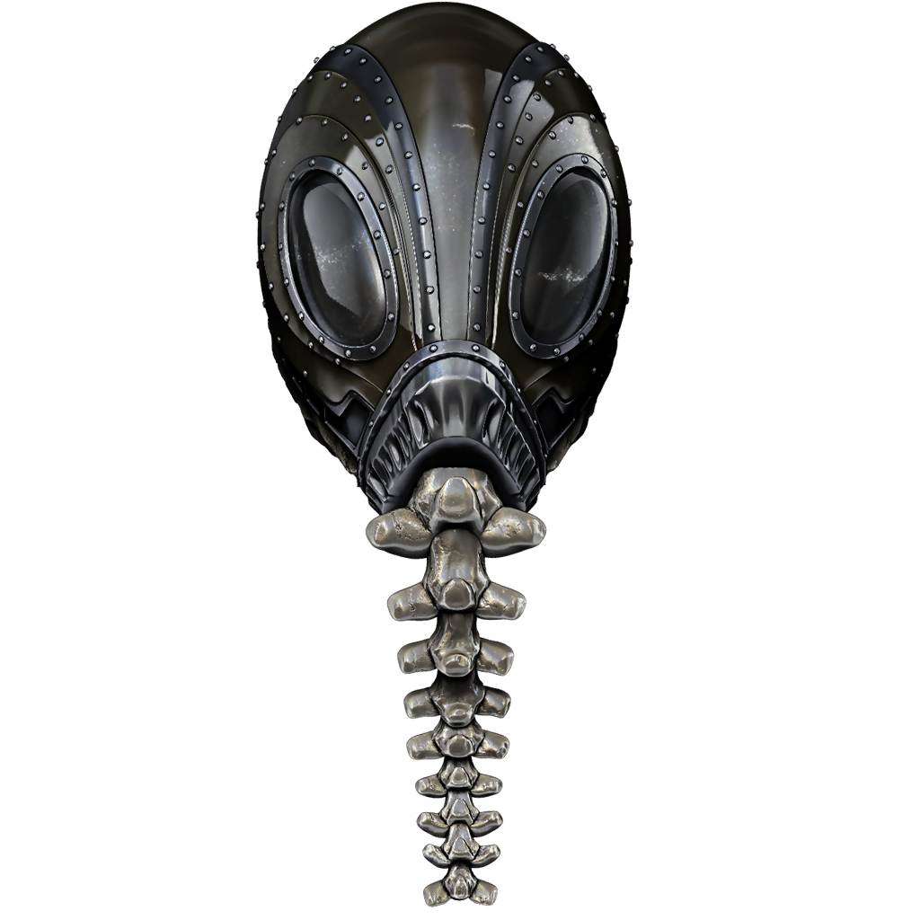 Sandman Dream Helmet - 3D Print Model – Wireframe