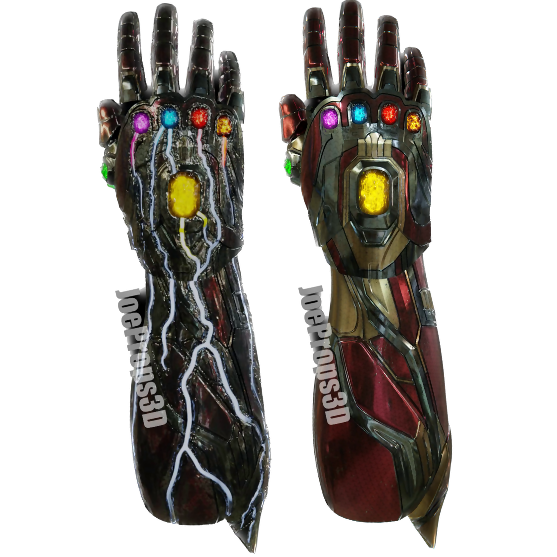 3D Printable Iron Man Nano Gauntlet STL File - JP3D – Wireframe