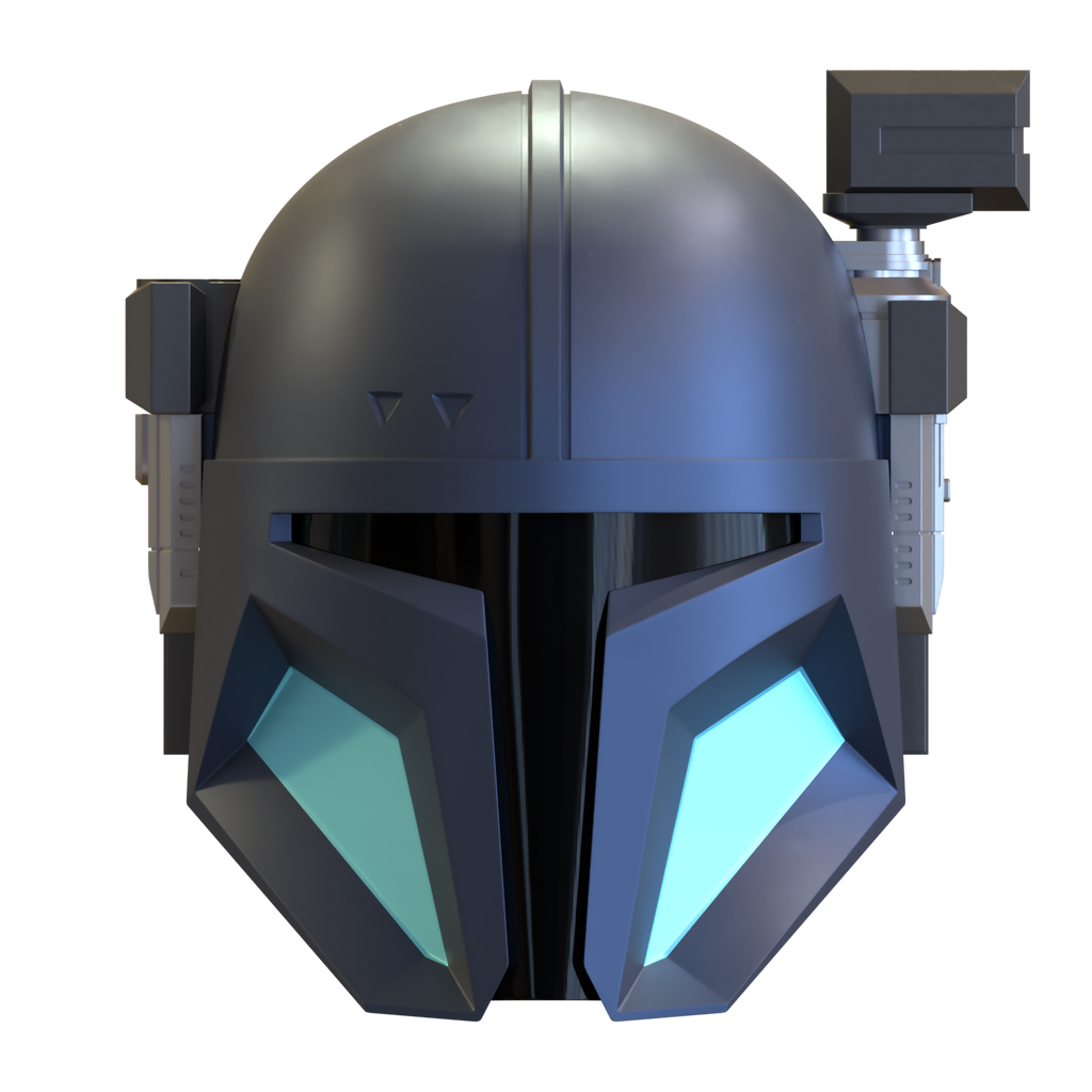 Paz Vizsla Helmet - 3D Print Model – Wireframe