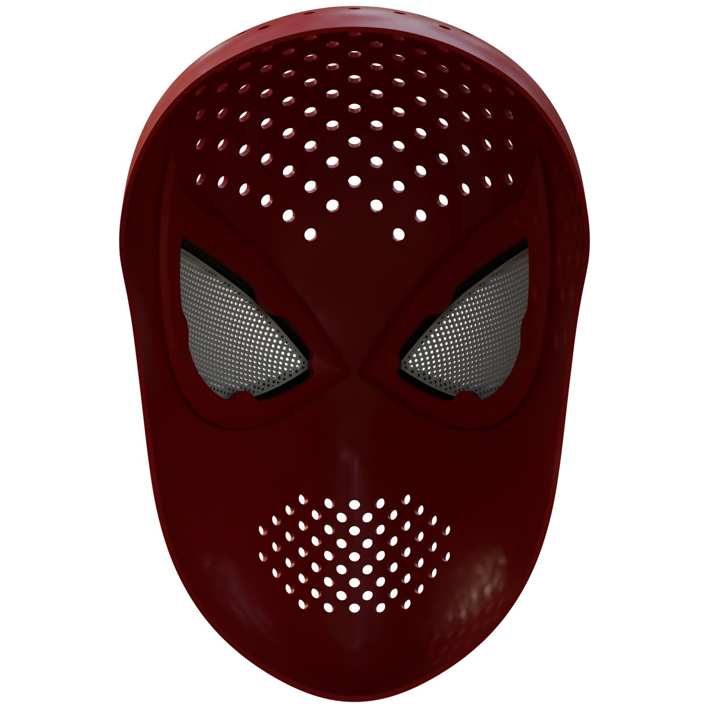 VEK3D Spider-Man advanced suit 2.0 Faceshell File – Wireframe