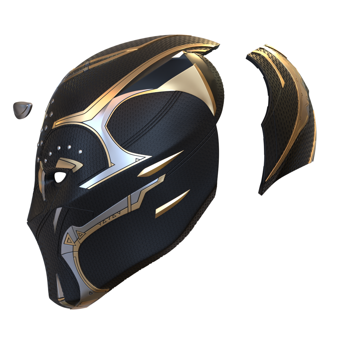 Shuri Black Panther Helmet - 3D Print Model – Wireframe
