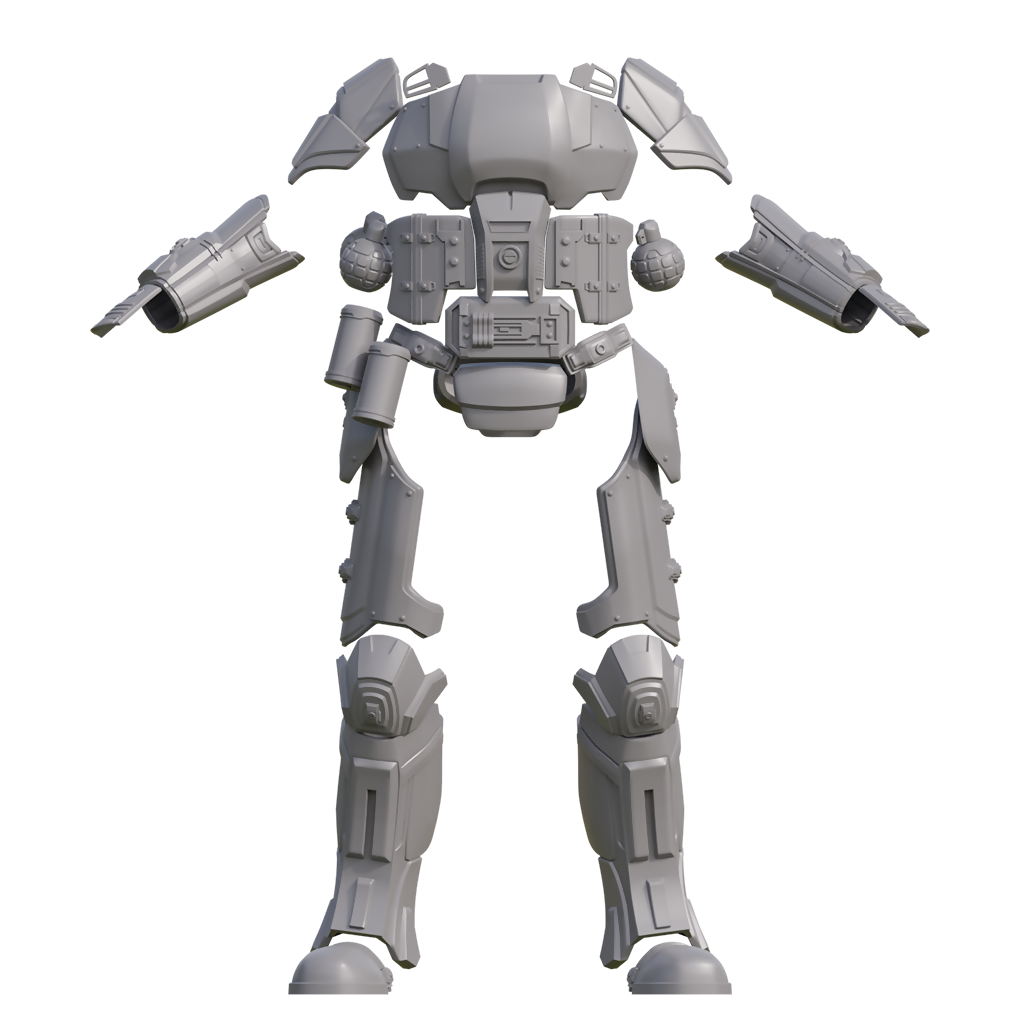 Halo 3 ODST "We Are ODST" Armor 3D Print Files – Wireframe