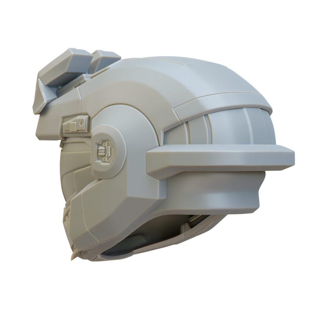 Halo Reach Grenadier "Jorge" Helmet 3D Print Files – Wireframe