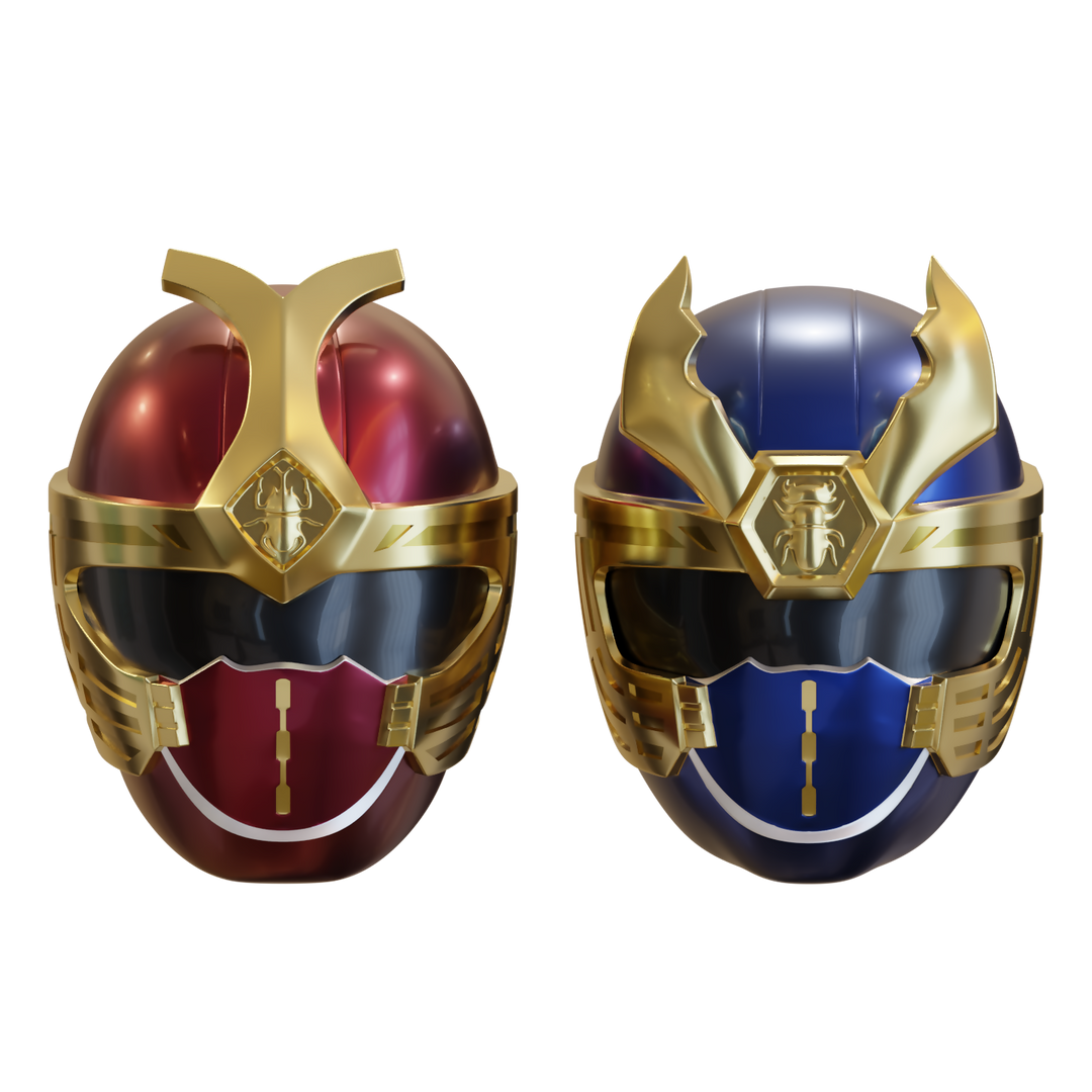 Navy Thunder Ranger Helmet - 3D Print Model – Wireframe