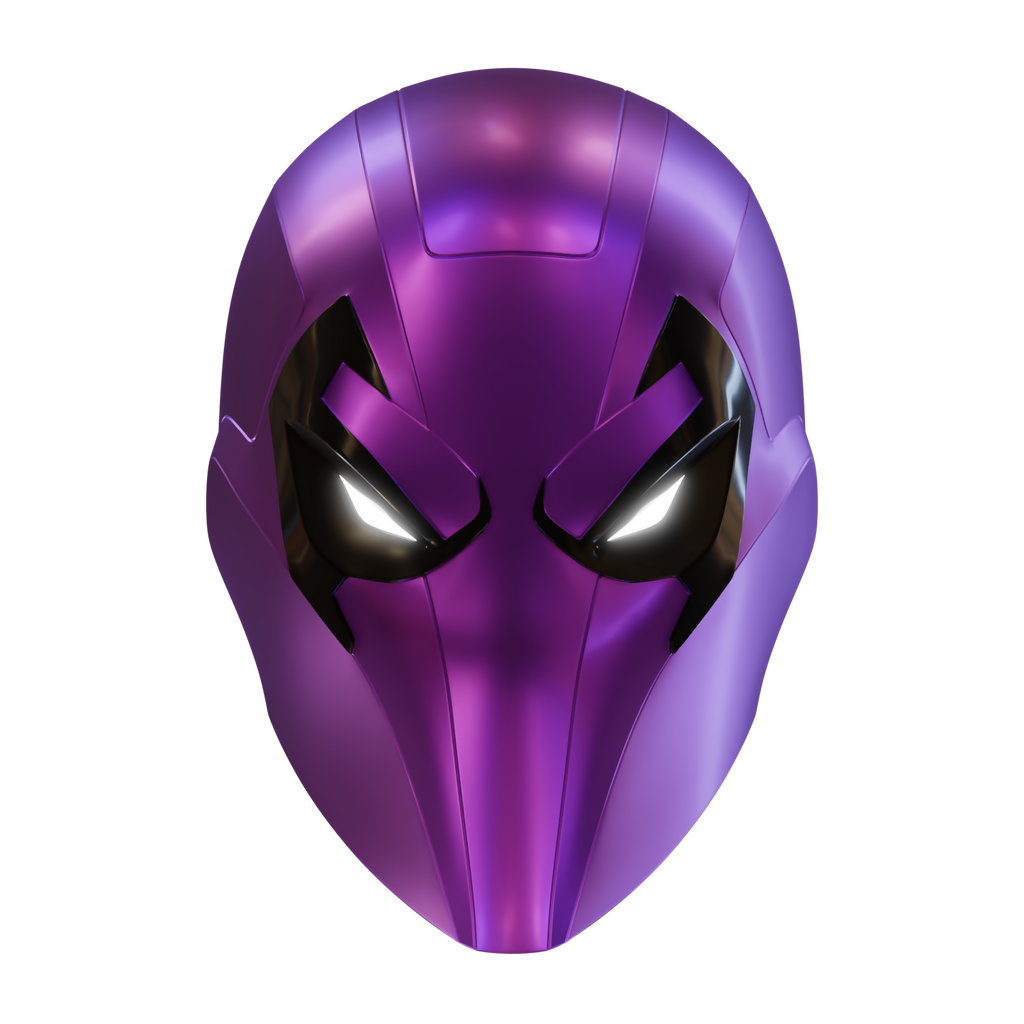 Prowler Helmet - 3D Print Model – Wireframe