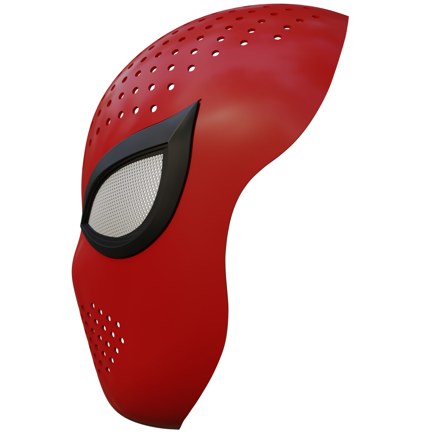 VEK3D Spider-Man advanced suit 2.0 Faceshell File – Wireframe