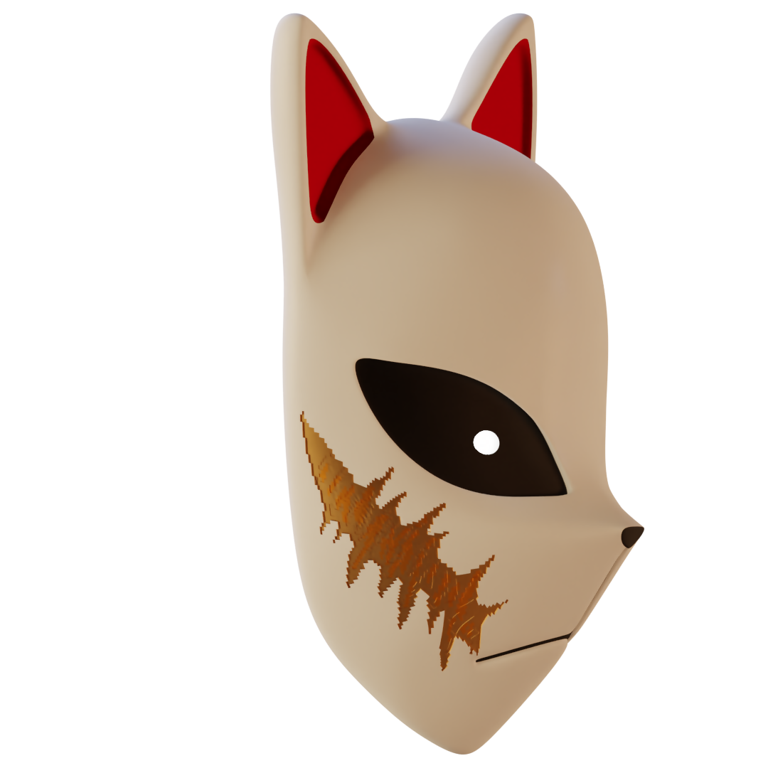 Demon Slayer Sabito Mask - 3D Print Model – Wireframe
