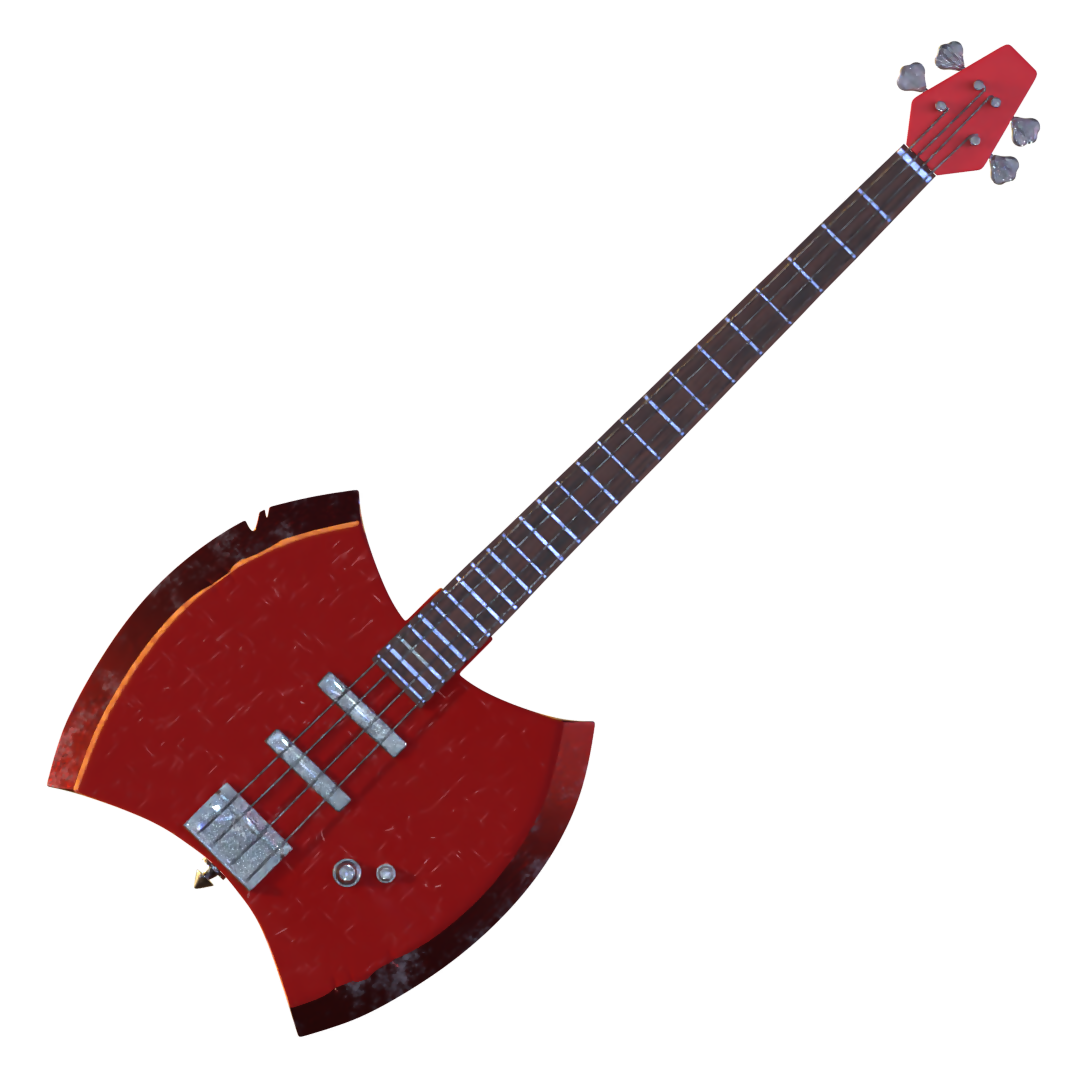 Marceline Ax Bass Marceline's Guitar Ax DIY Cosplay Prop Kit