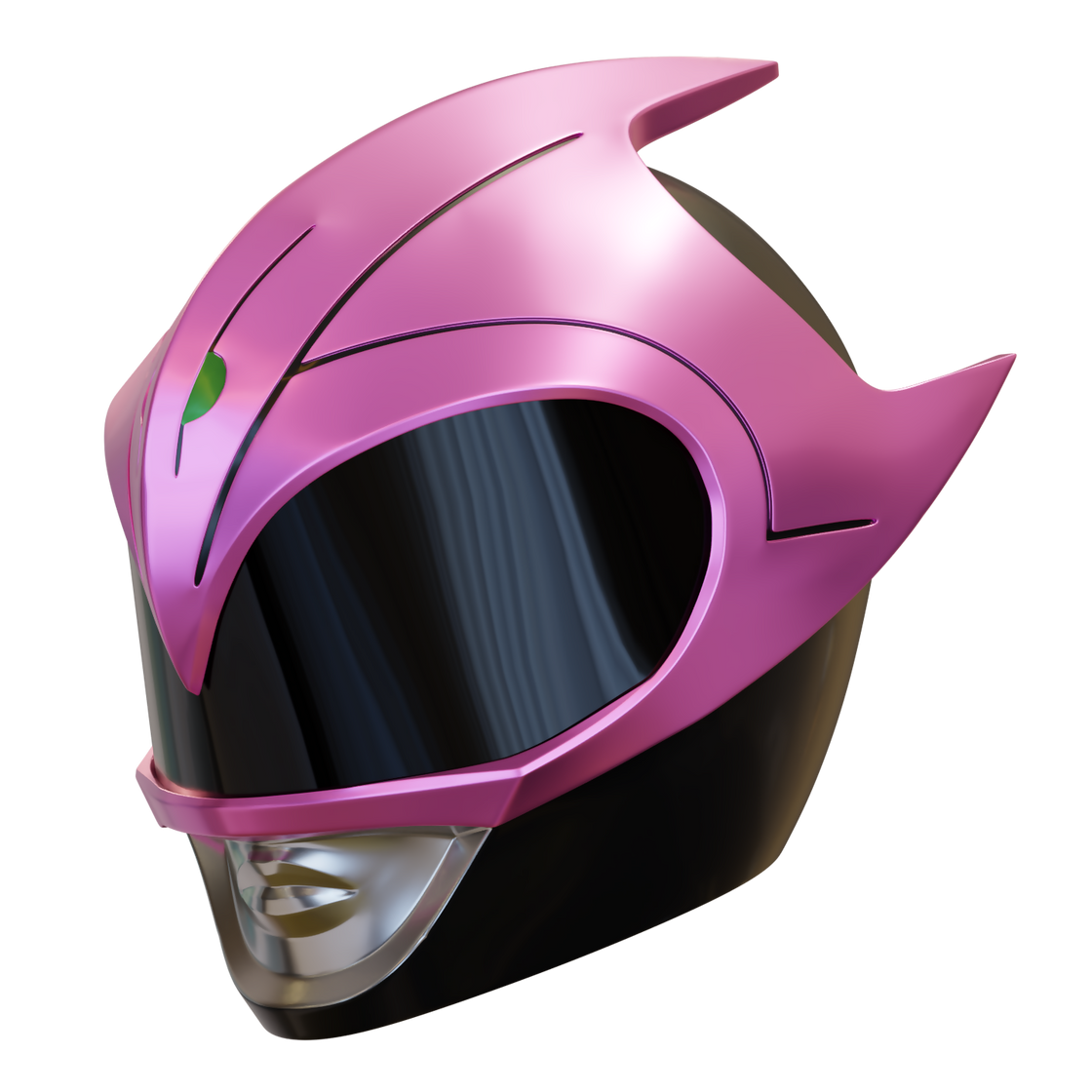 Ranger Slayer Helmet - 3D Print Model – Wireframe