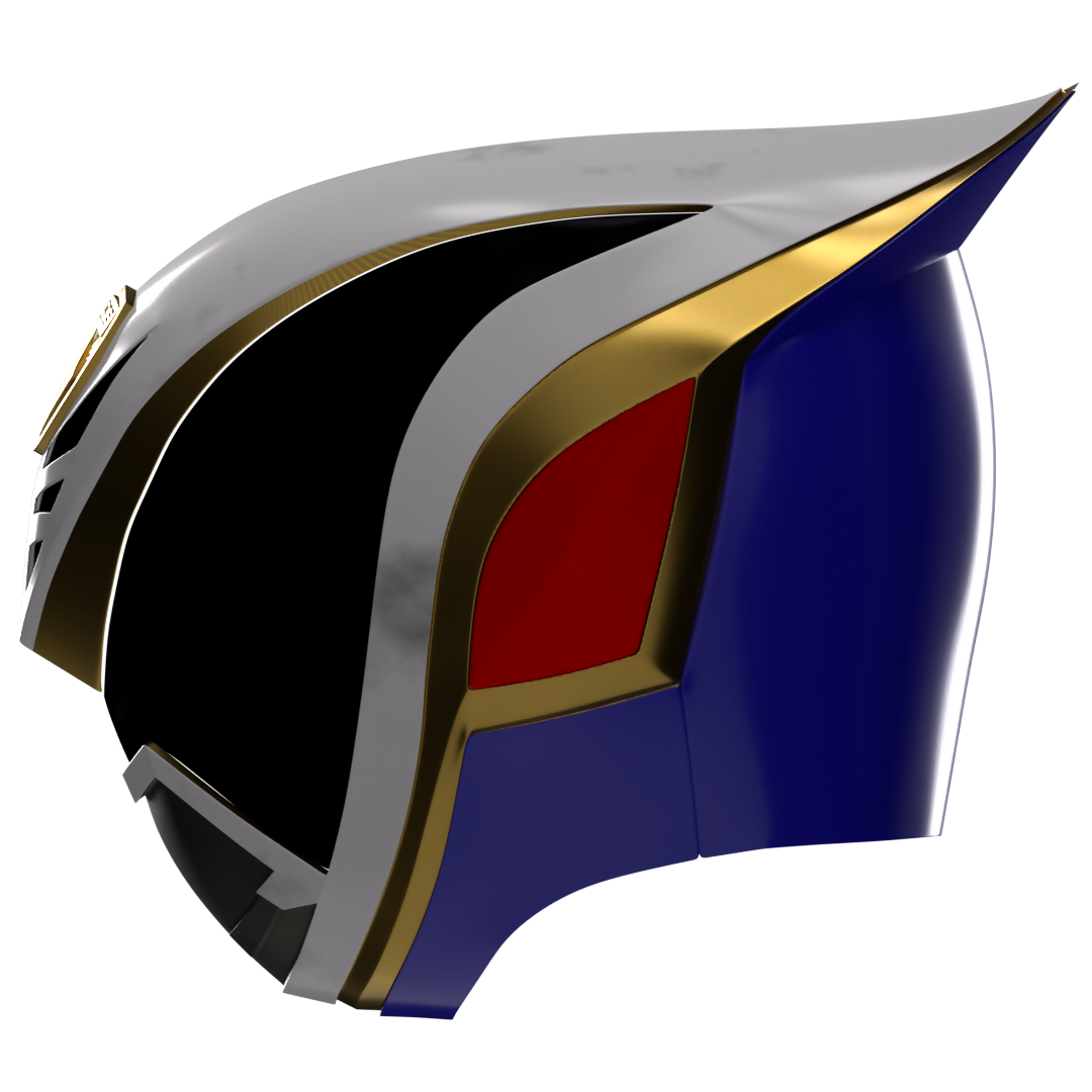 SPD Omega Ranger Helmet - 3D Print Model – Wireframe