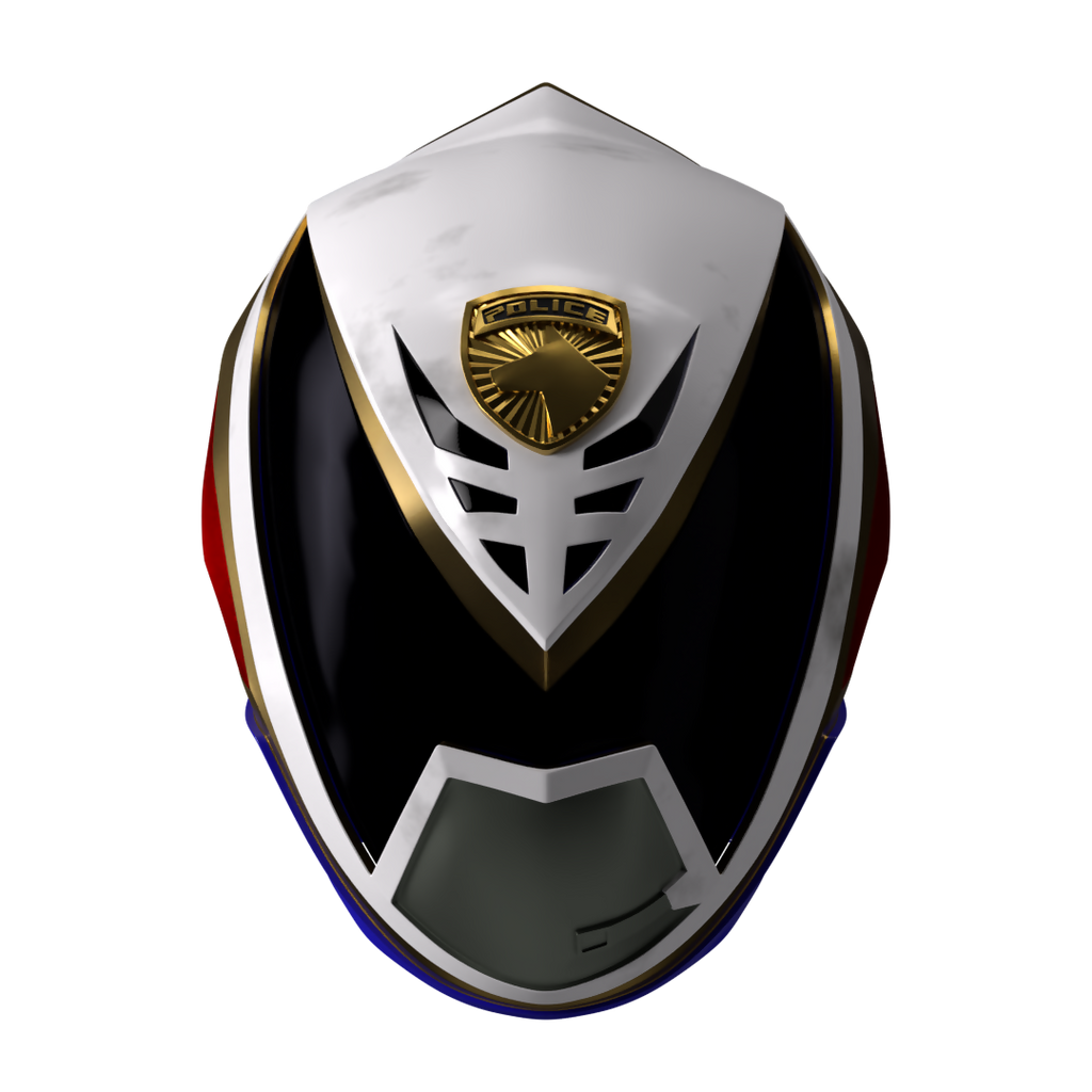 SPD Omega Ranger Helmet - 3D Print Model – Wireframe