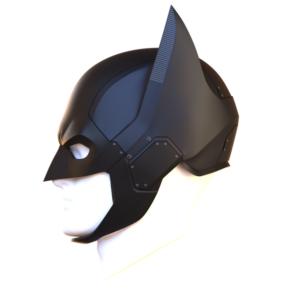 The Batman Concept Helmet - 3D Print Model – Wireframe