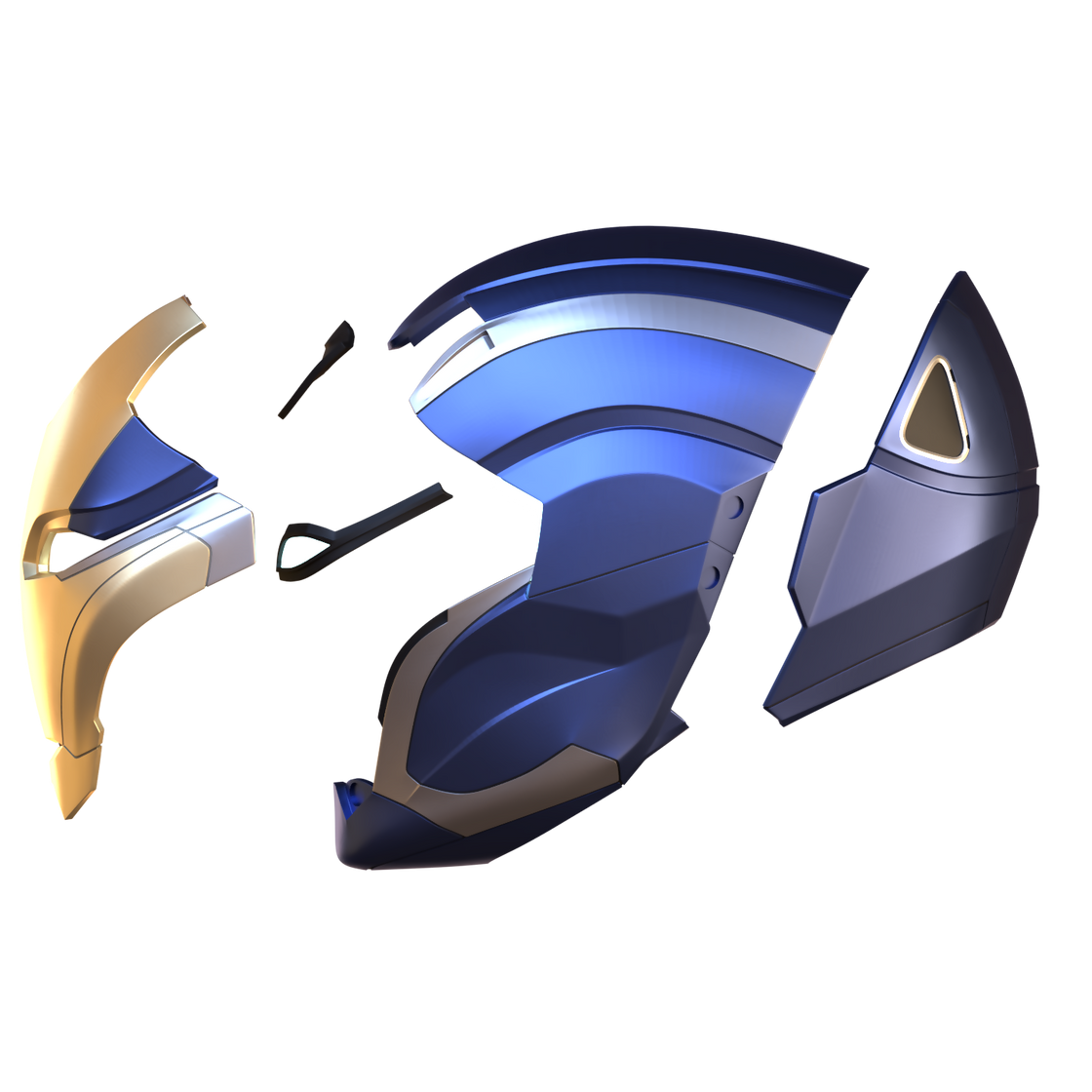 VEK3D Iron Man mk49 Helmet File – Wireframe