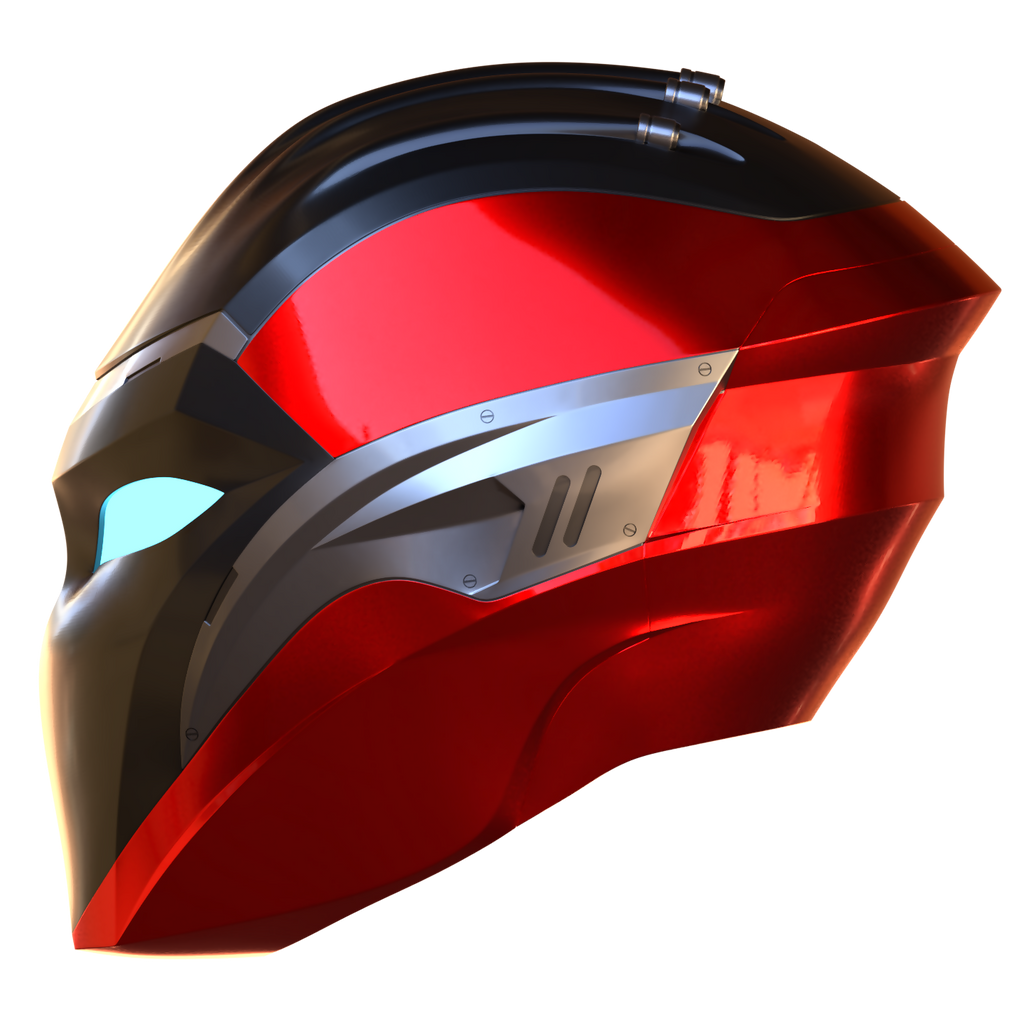 Ironheart MK2 Helmet - 3D Print Model – Wireframe