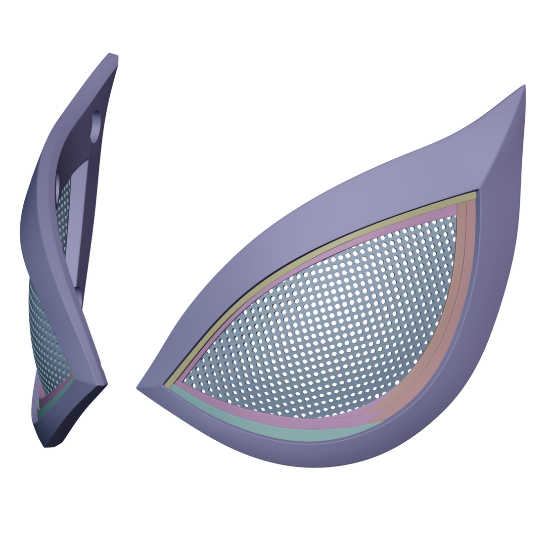 VEK3D Spider-Man advanced suit 2.0 Faceshell File – Wireframe