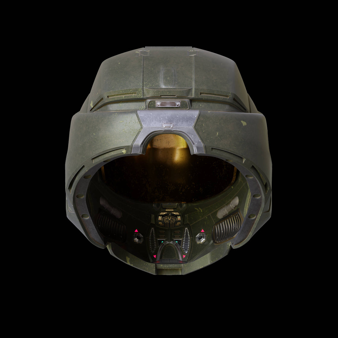 Halo The Series: Master Chief Helmet 3D Print Files – Wireframe