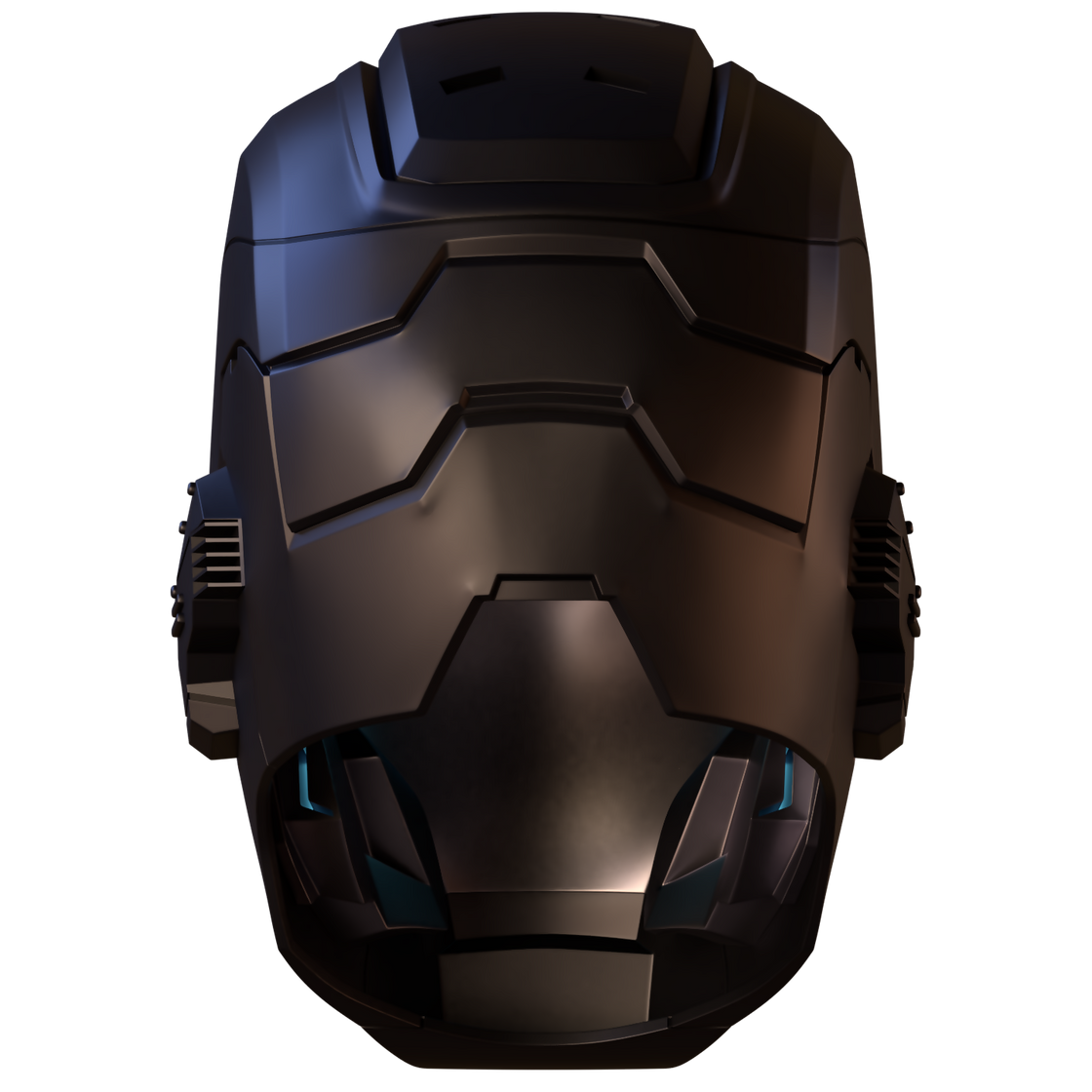 VEK3D Ironman Mark 25/26 Striker/Gamma Helmet File – Wireframe