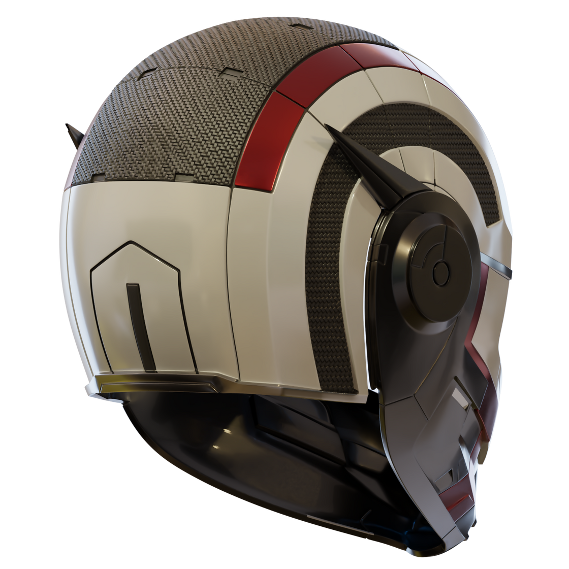 Ant Man Quantum Time Travel Helmet - 3D Print Model – Wireframe