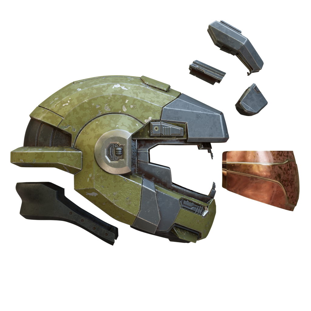 Halo Reach Grenadier "Jorge" Helmet 3D Print Files – Wireframe