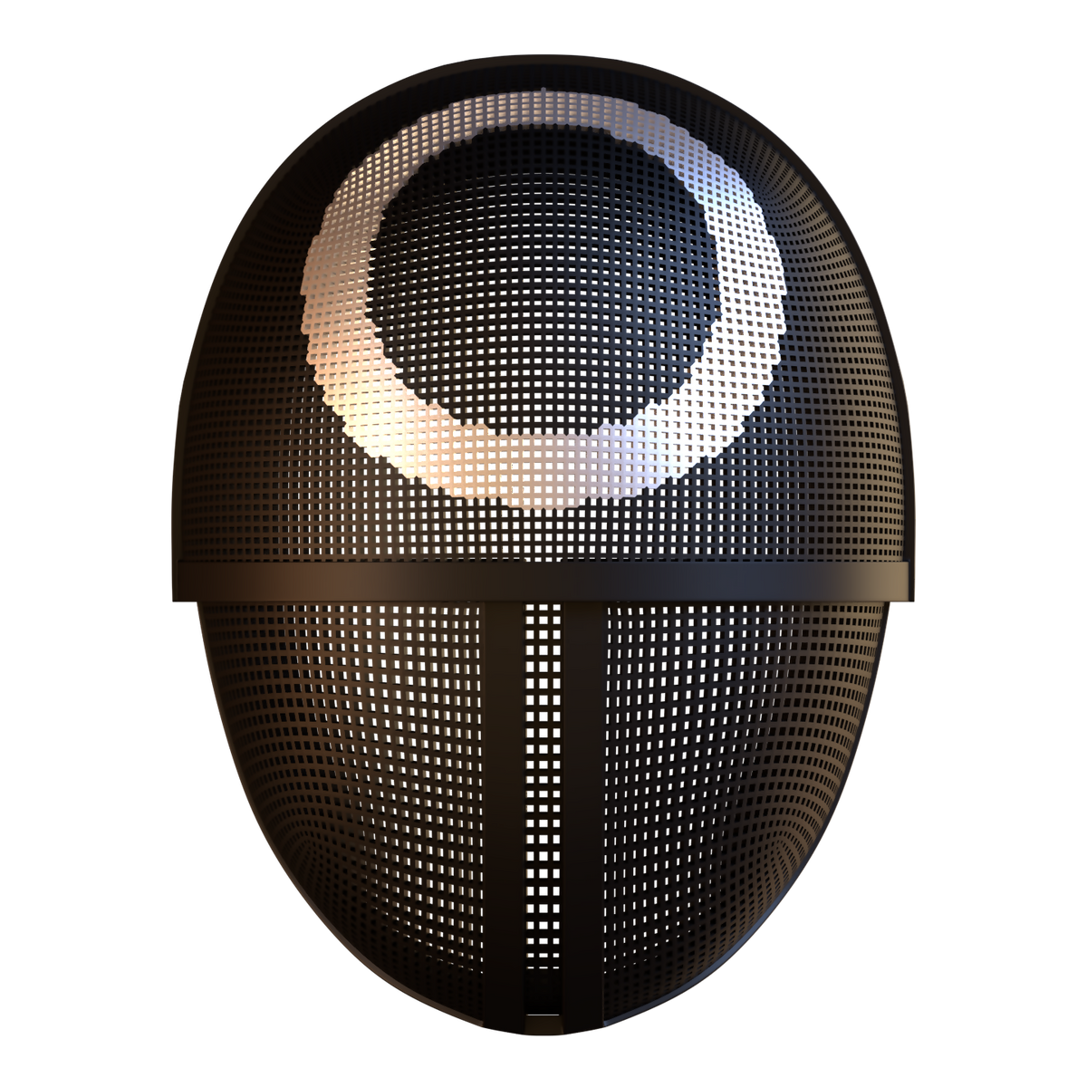 Squid Game Soldier Mask - 3D Print Model – Wireframe