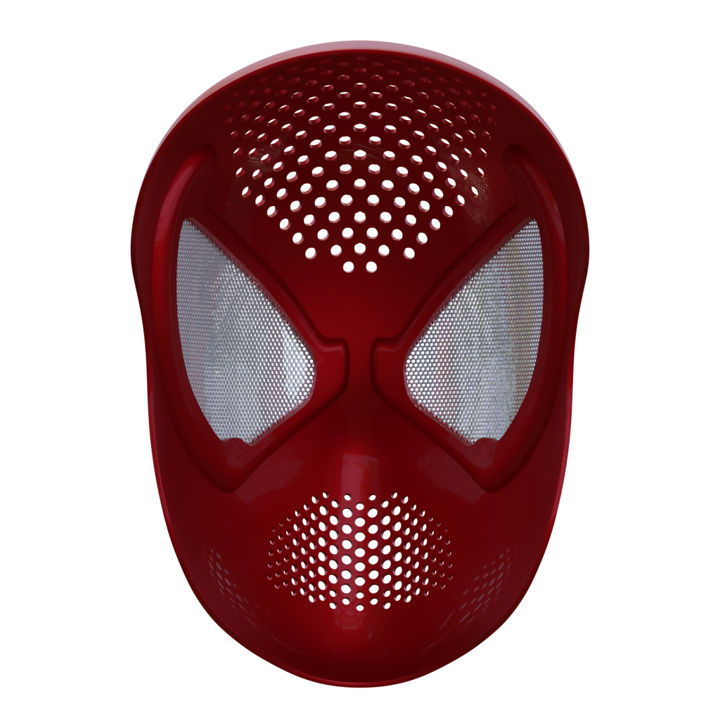 Scarlet PS5 Faceshell 3D Model – Wireframe